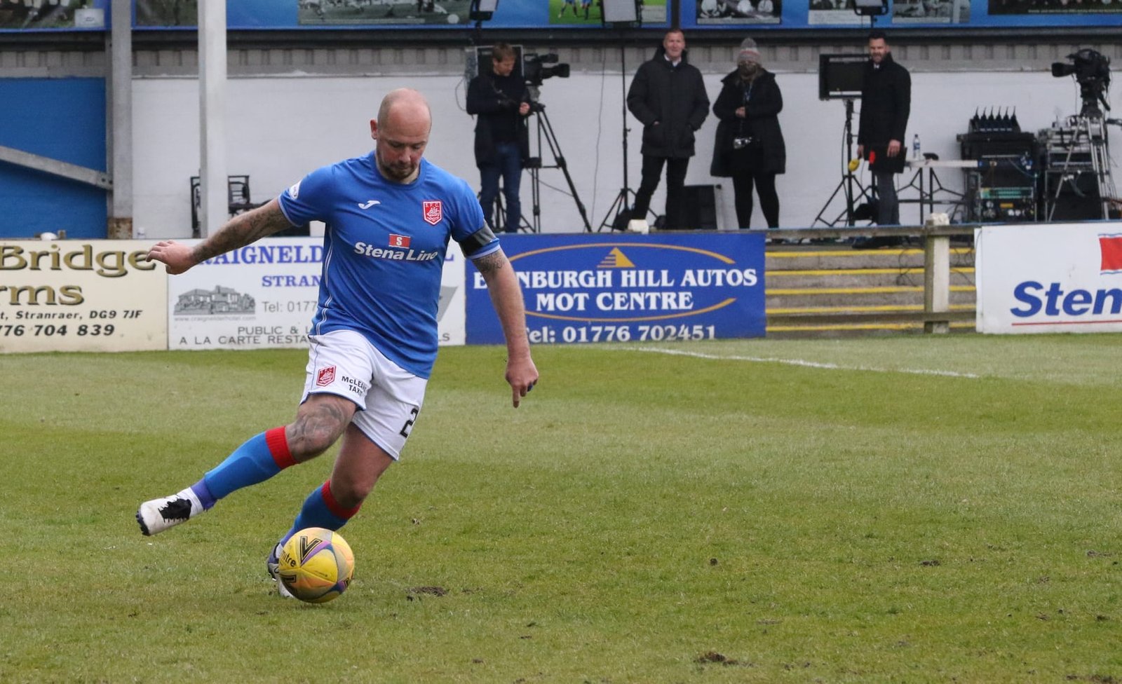 Farrell delighted with Muir capture - Stranraer FC