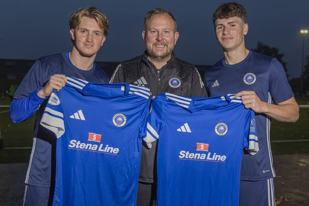 Blues add Hearts duo - Stranraer FC
