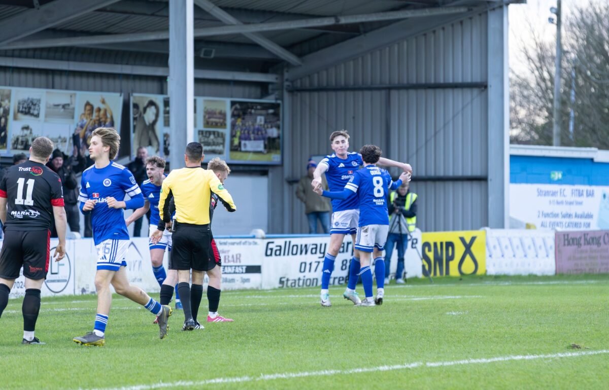 Stranraer 1-1 Clydebank (2-1 AET) - Stranraer FC