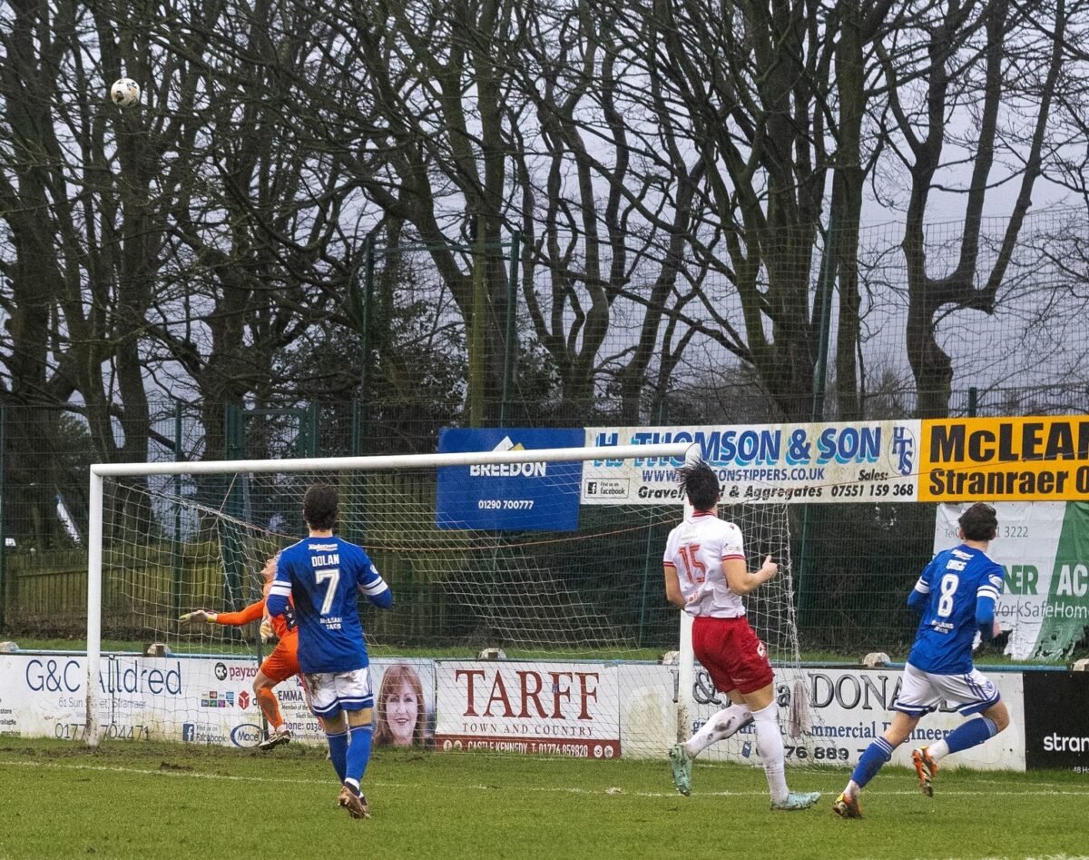 Stranraer 2-1 Spartans - Stranraer FC